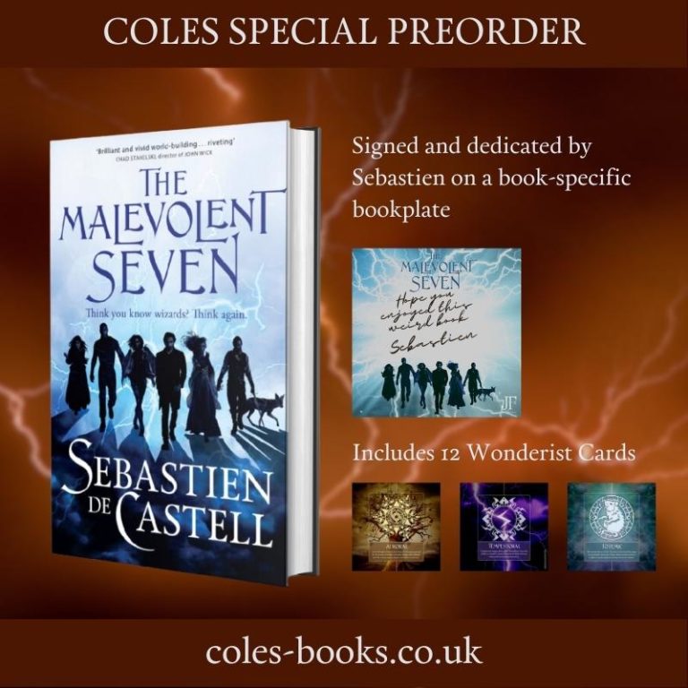The Malevolent Seven | Sebastien de Castell