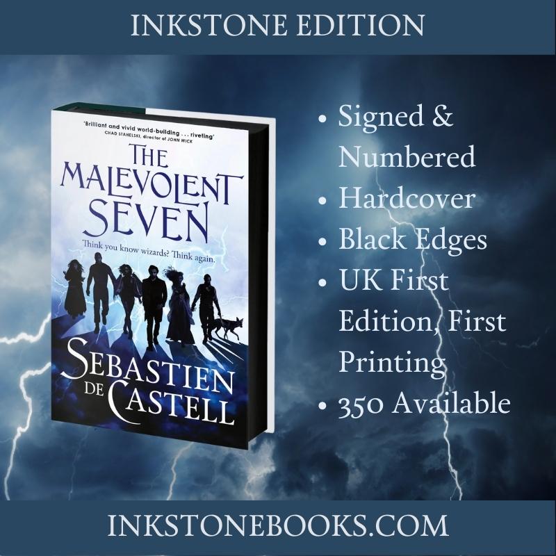 The Malevolent Seven | Sebastien de Castell